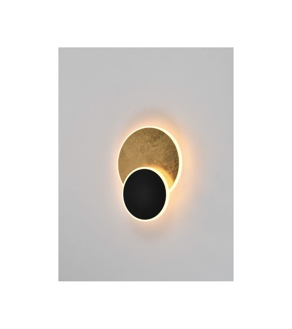 Applique LED ECLIPSE dorée : Élégance et design raffiné